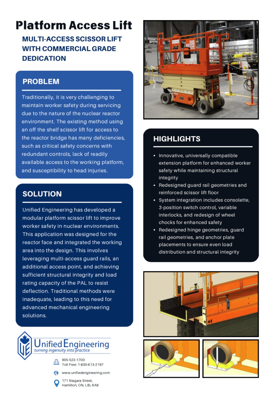 Platform Access Lift - Unified Engineering